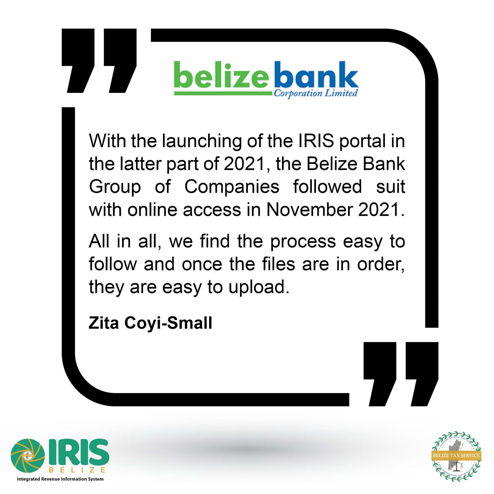 Testimonials – Belize Tax Services