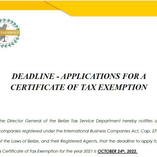 Latest News - Belize Tax Services