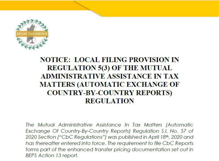 Home - Belize Tax Services