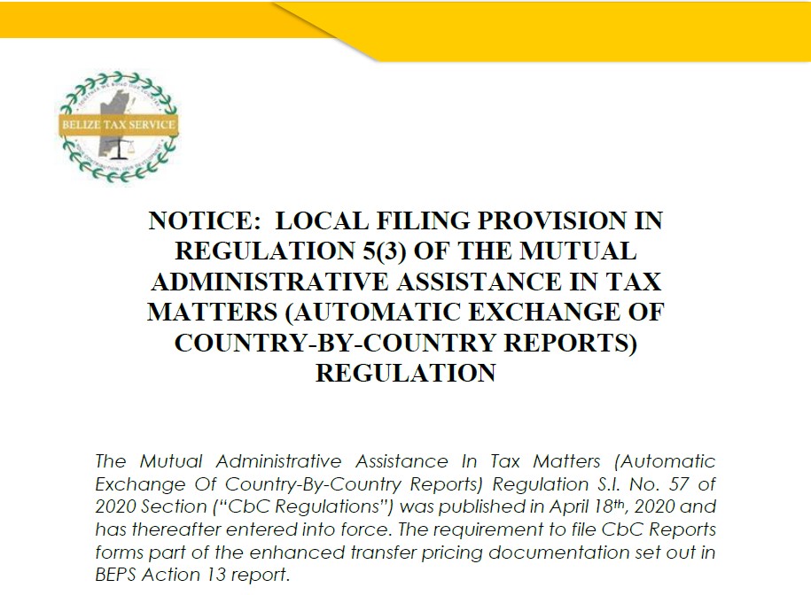 Home - Belize Tax Services