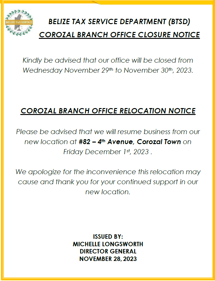 Belize Tax Services – Belize Tax Service