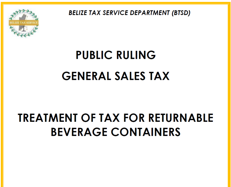Belize Tax Services – Belize Tax Service